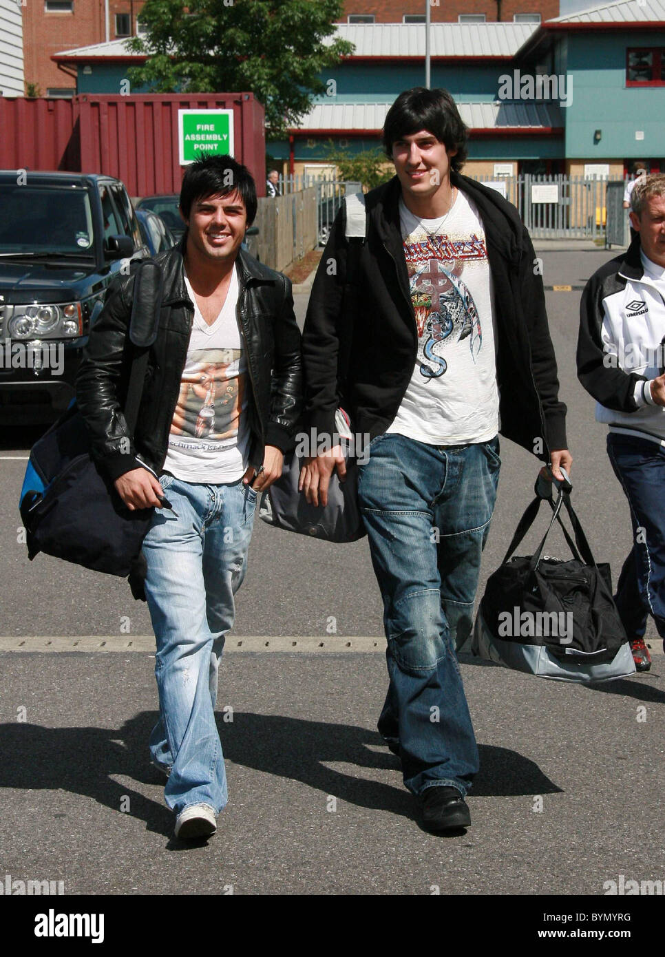 Anthony Hutton, Mikey Green Music Industry Soccer Six held at West Ham ...