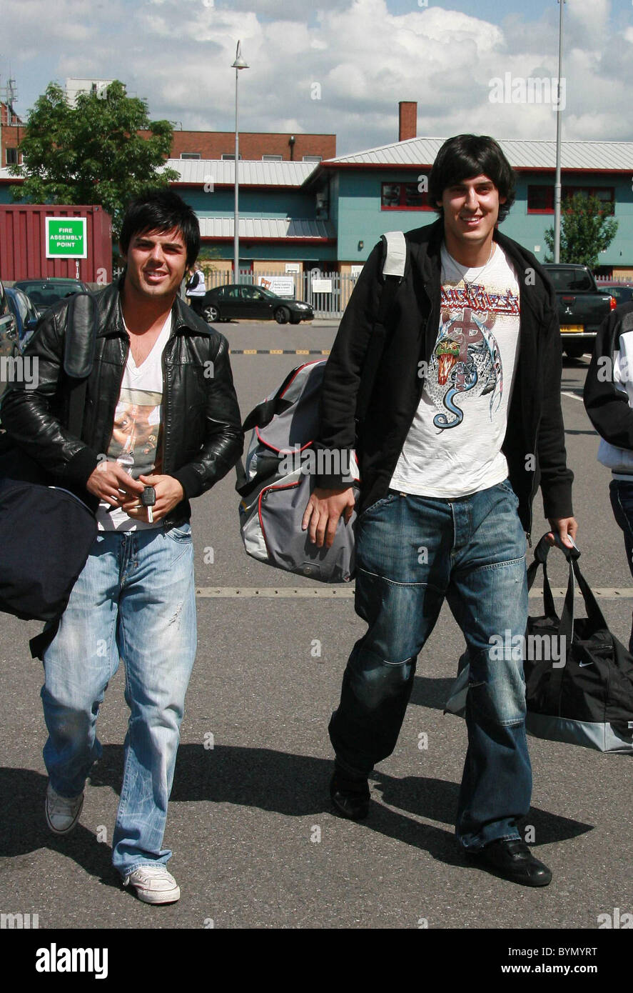 Anthony Hutton, Mikey Green Music Industry Soccer Six held at West Ham ...