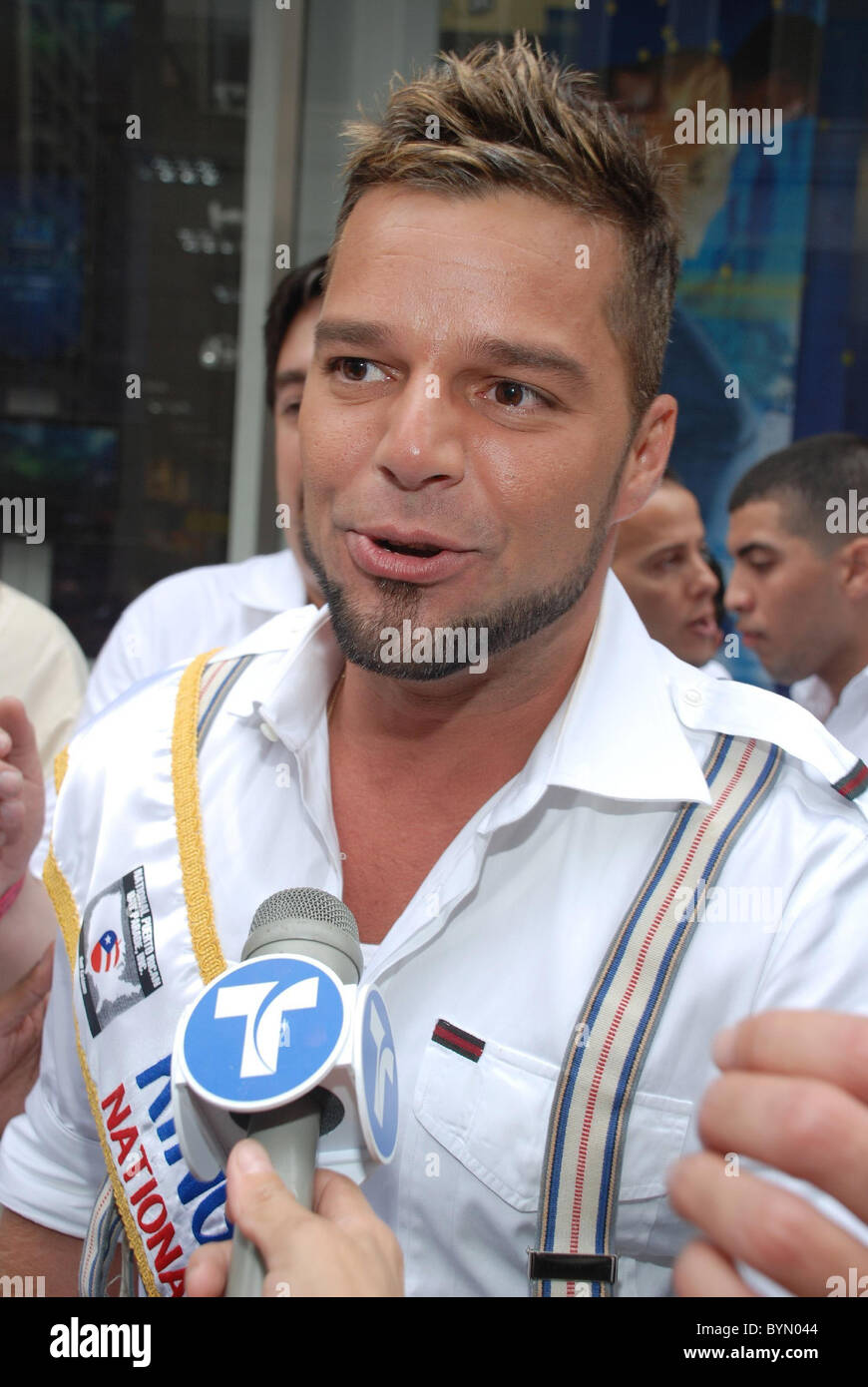 Ricky Martin The 50th annual National Puerto Rican Day parade along 5th ...