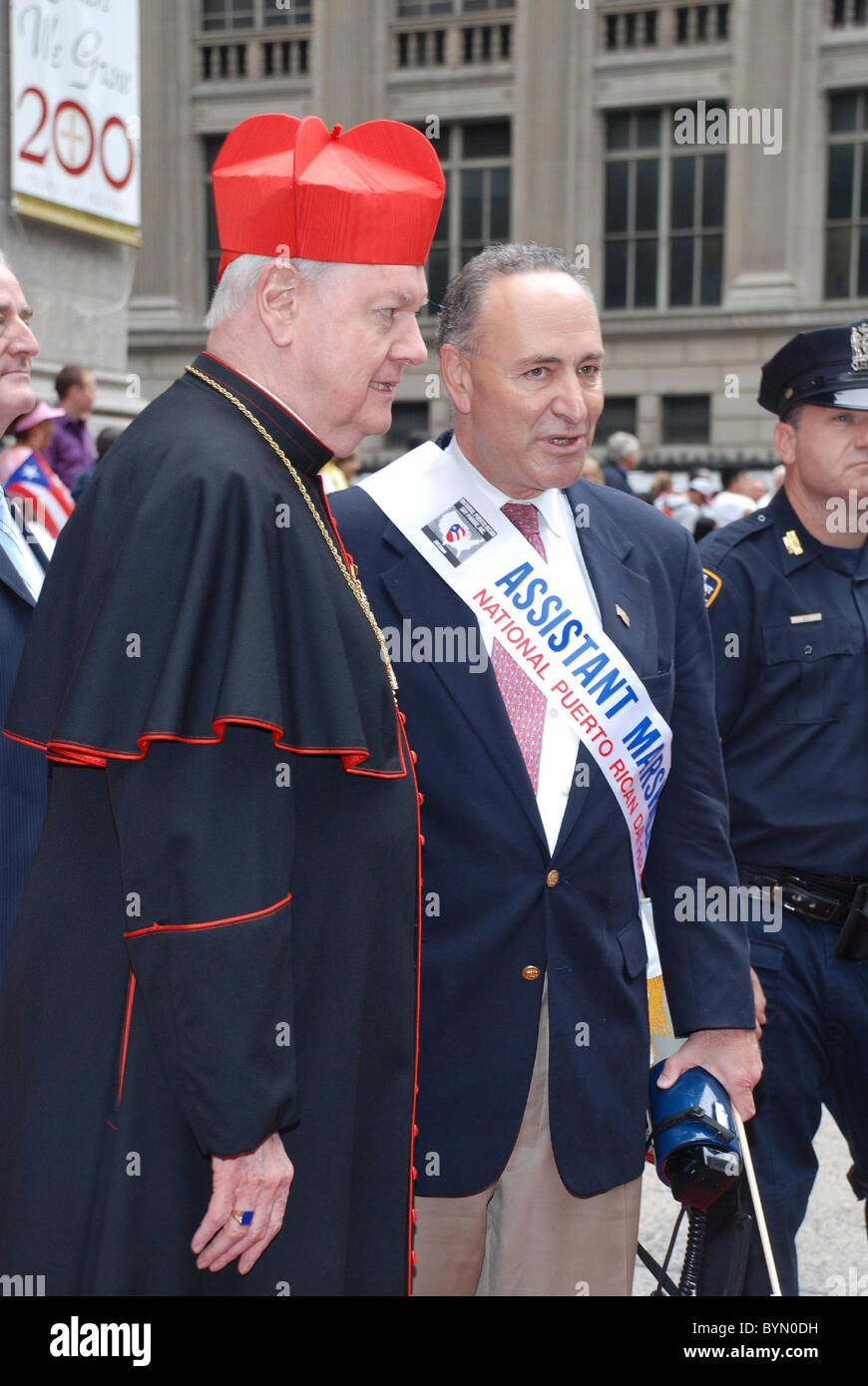 Cardinal Edward Egan and Senator Chuck Schummer The 50th annual ...