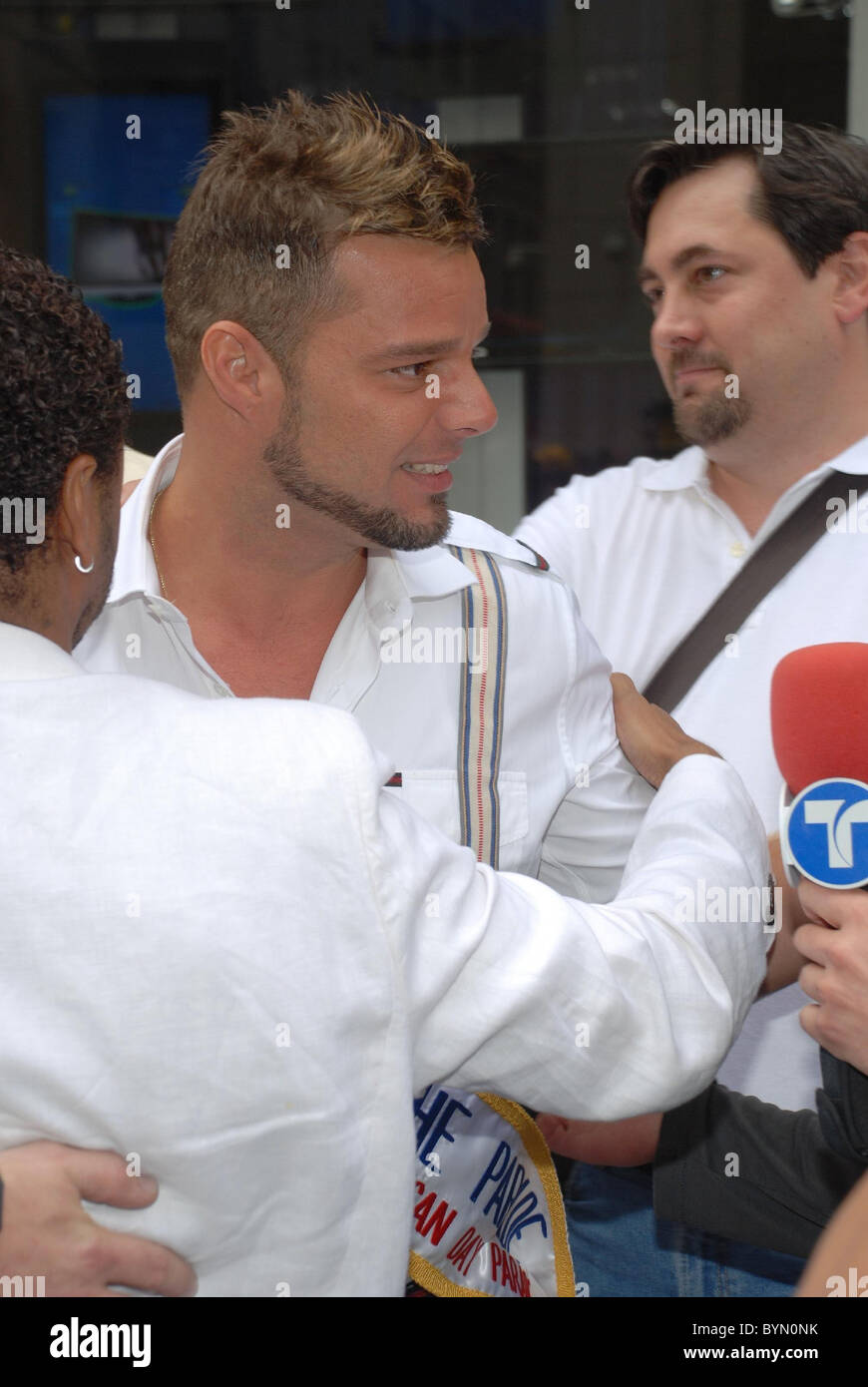 Ricky Martin The 50th annual National Puerto Rican Day parade along 5th ...