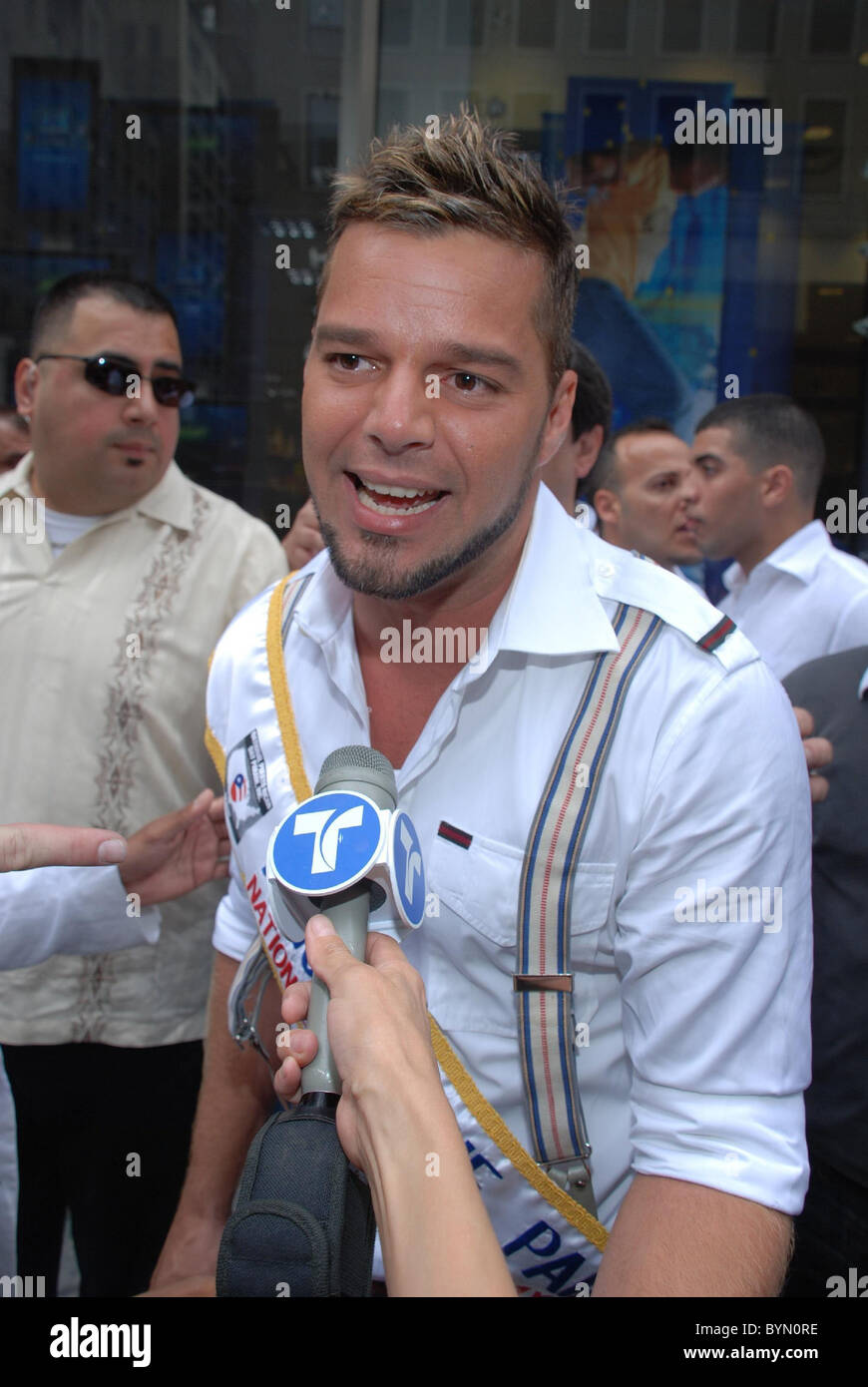 Ricky Martin The 50th annual National Puerto Rican Day parade along 5th ...