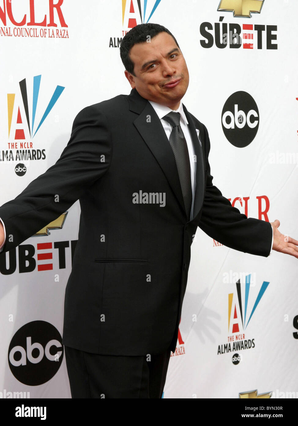 Carlos Mencia 2007 NCLR ALMA Awards held at the Civic Center- Arrivals ...