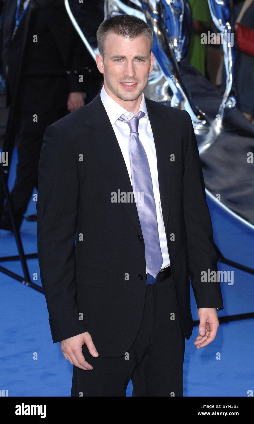 Chris Evans World Premiere of 'Fantastic 4 Rise of the Silver Surfer' - Arrivals Vue West End ...