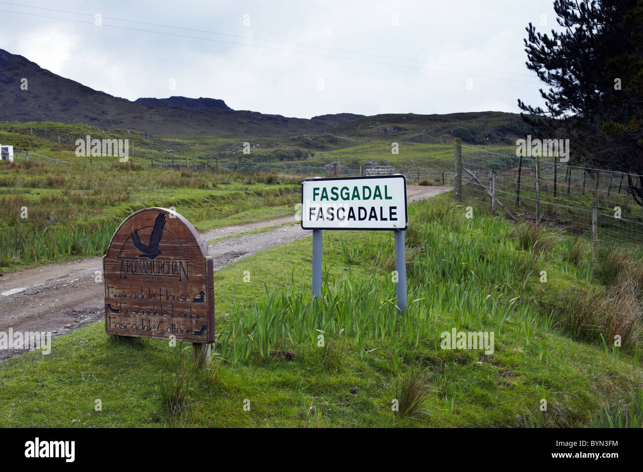 Ardnamurchan sign hi-res stock photography and images - Alamy