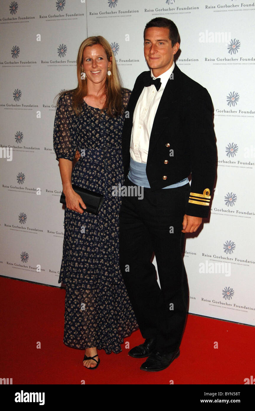 Bear Grylls and wife, Sally Grylls at Raisa Gorbachev Foundation Ball ...