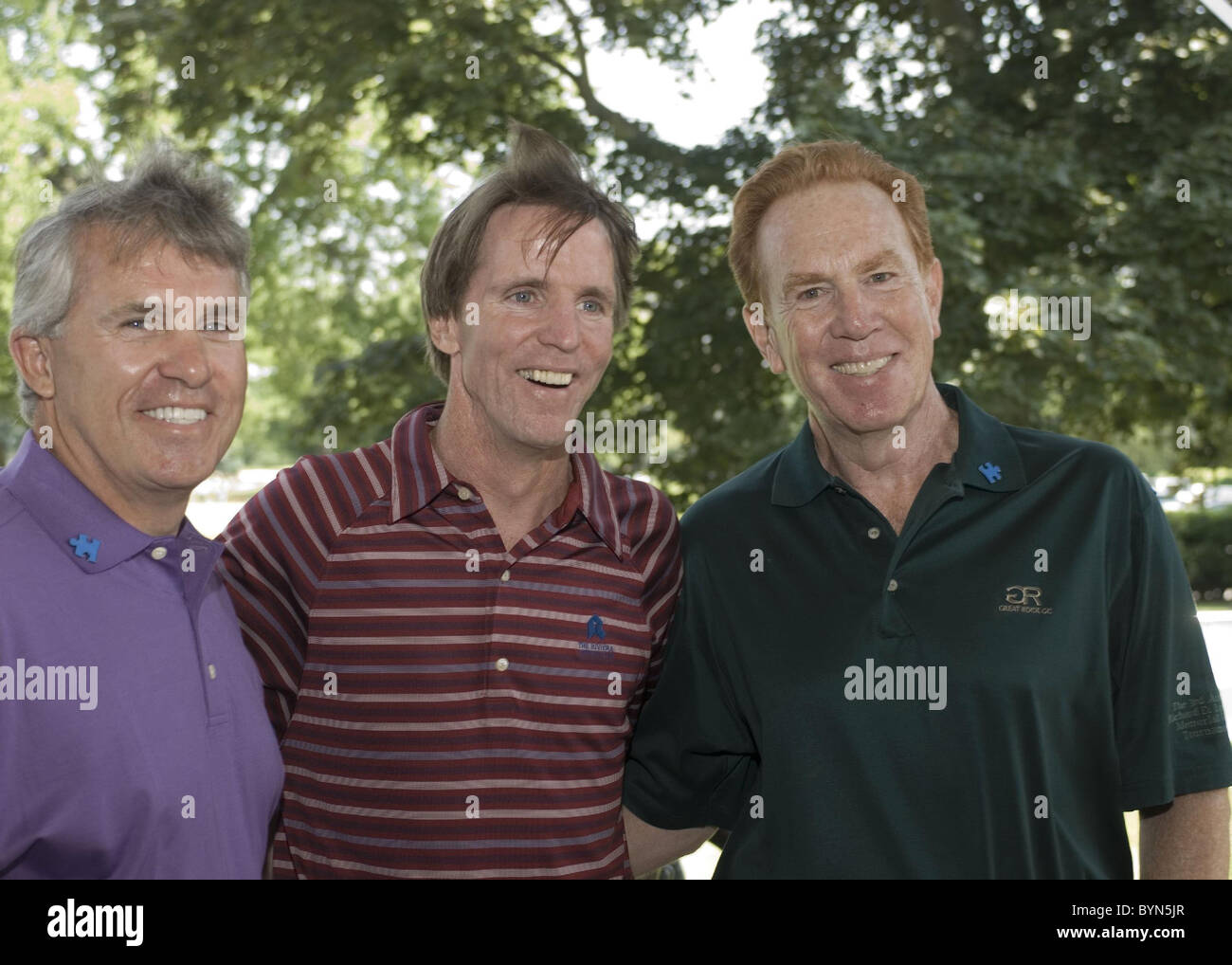 Jack Ford,Kevin Murry and Allen Kalter Autism Speaks Celebrity Golf ...