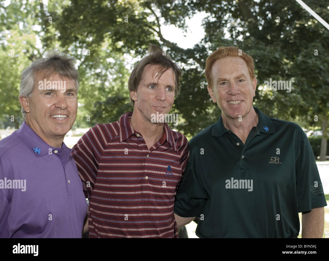 Jack Ford,Kevin Murry and Allen Kalter Autism Speaks Celebrity Golf ...