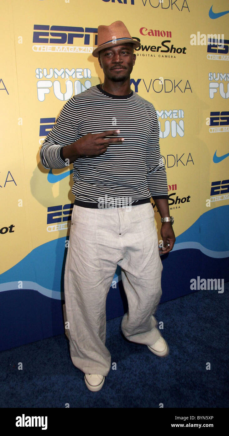 Taye Diggs ESPN Summer Fun Party held on The Lady Windridge Yacht New ...