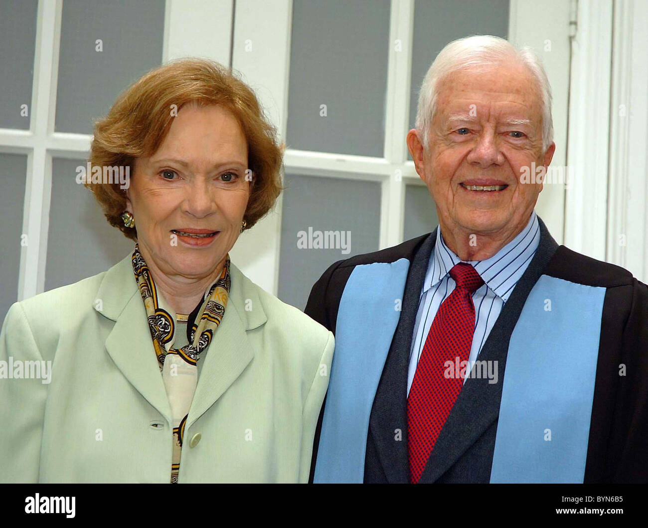 Jimmy Carter and his wife Rosalynn Carter Former President of the ...