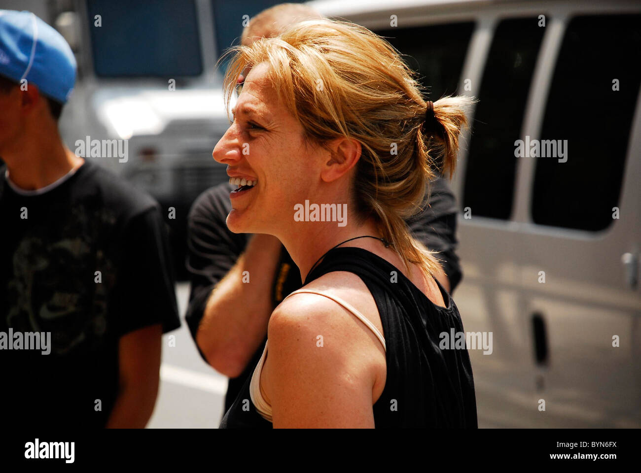 Edie Falco And Anderson Falco High Resolution Stock Photography and ...