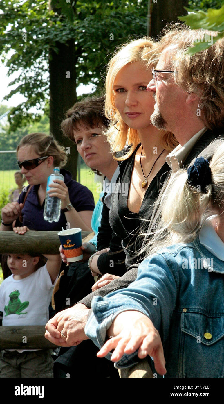 Martin Krug, Veronica Ferres, Deutsche Spring- und Dressur-Derby in ...