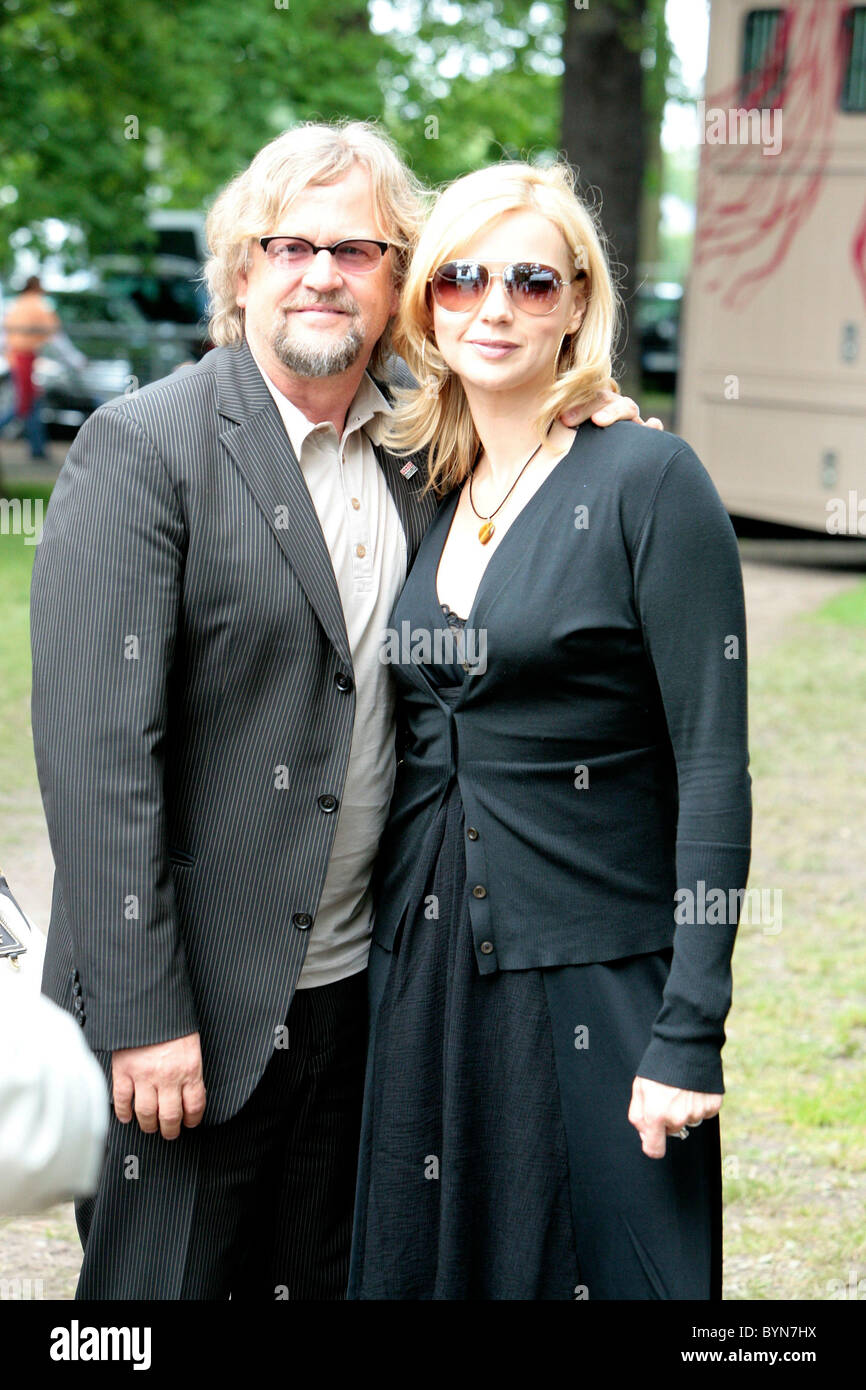 Martin Krug, Veronica Ferres, Deutsche Spring- und Dressur-Derby in ...
