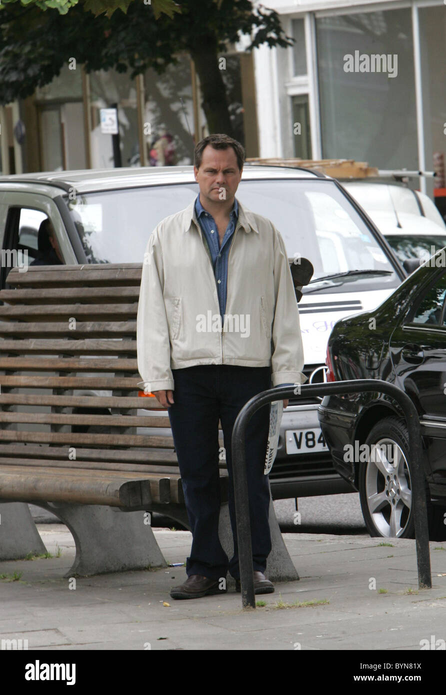 Jack Dee Filming a new show for BBC TV London, England - 07.06.07 Stock ...
