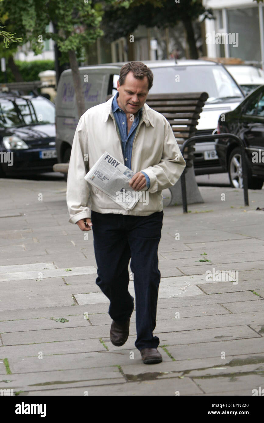 Jack Dee Filming a new show for BBC TV London, England - 07.06.07 Stock ...