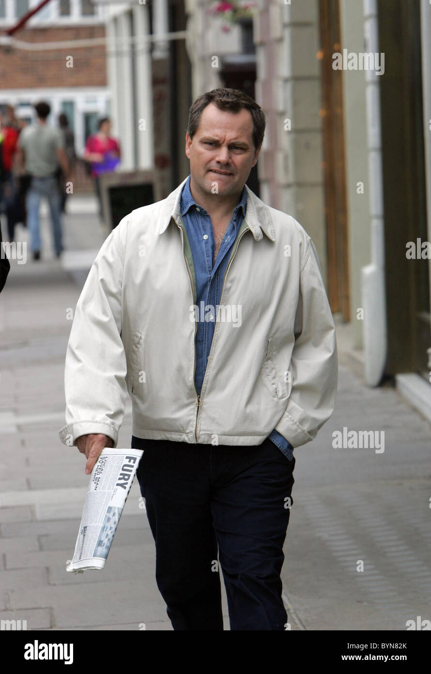 Jack Dee Filming a new show for BBC TV London, England - 07.06.07 Stock ...