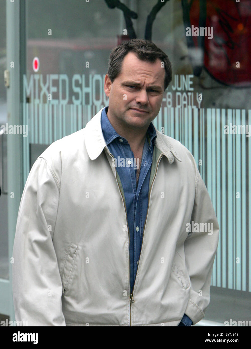 Jack Dee Filming a new show for BBC TV London, England - 07.06.07 Stock ...