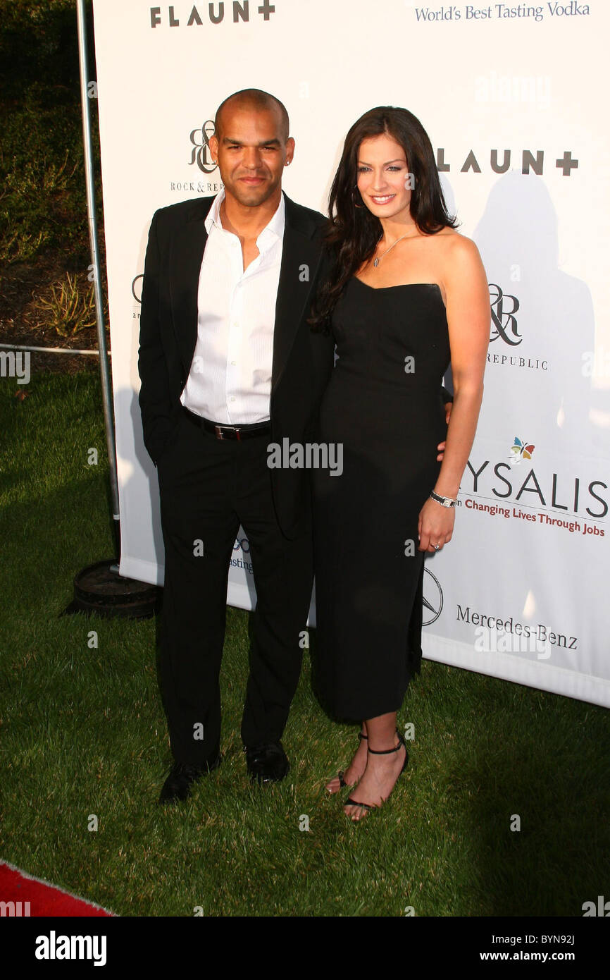 Amaury Nolasco and Dayanara Torres 2007 Chrysalis Butterfly Ball held ...