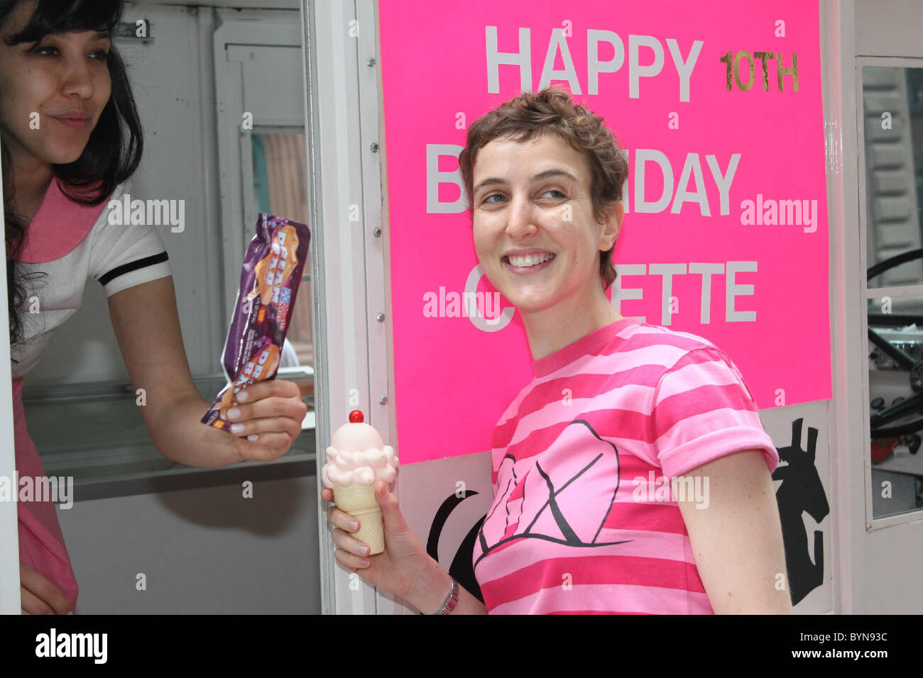 Colette boutique owner, Sarah Lerfel and her Chillin Wagon Paper ...