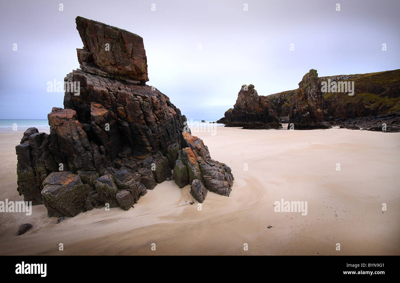 Sand beach rock formation hi-res stock photography and images - Alamy