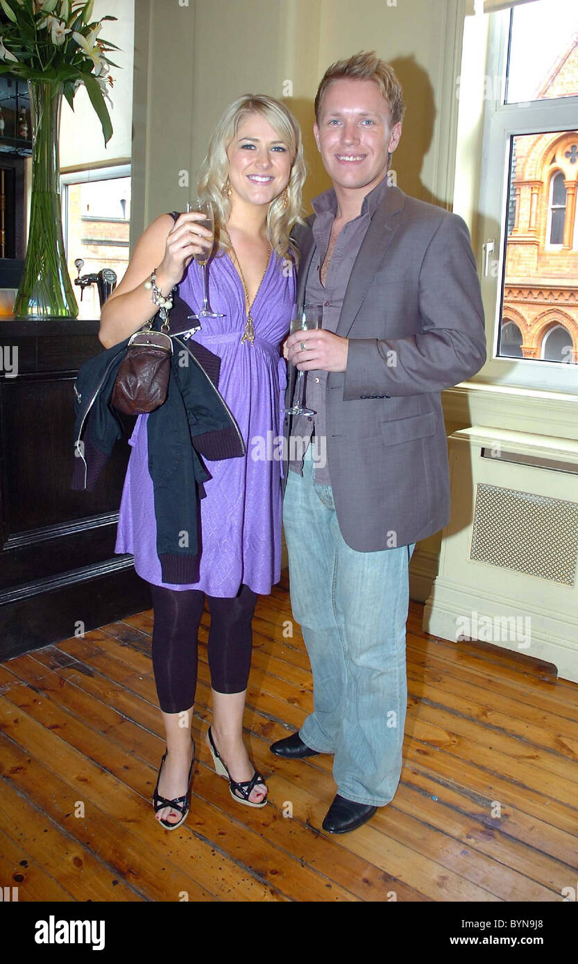 Susan McFadden, winner of ITV's 'Grease Is The Word' and boyfriend Adam ...