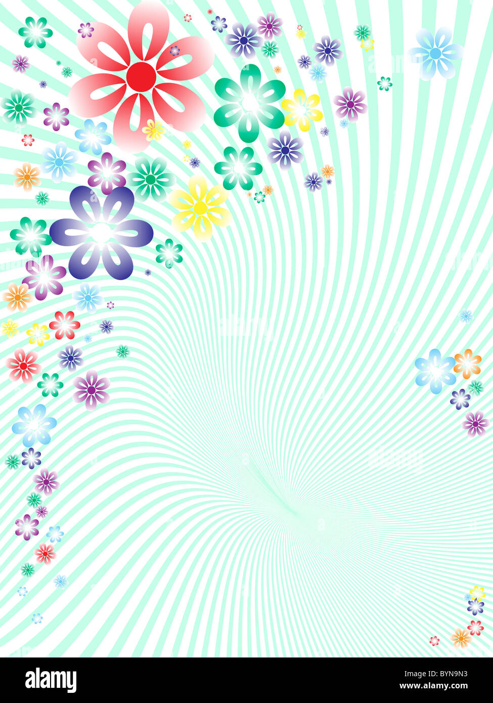 abstract spring floral background. vector Stock Photo - Alamy