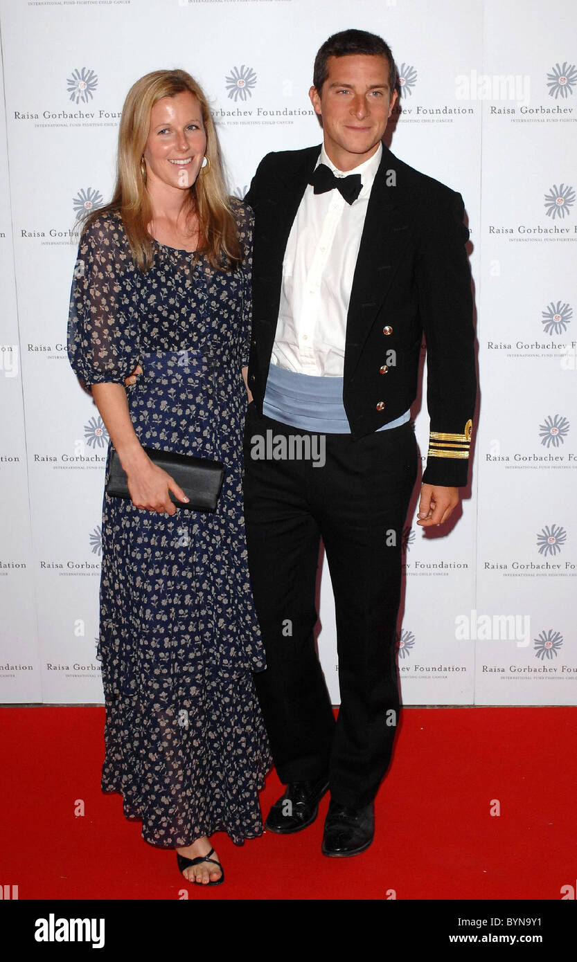 Bear Grylls and wife, Sally Grylls Raisa Gorbachev Foundation Annual ...