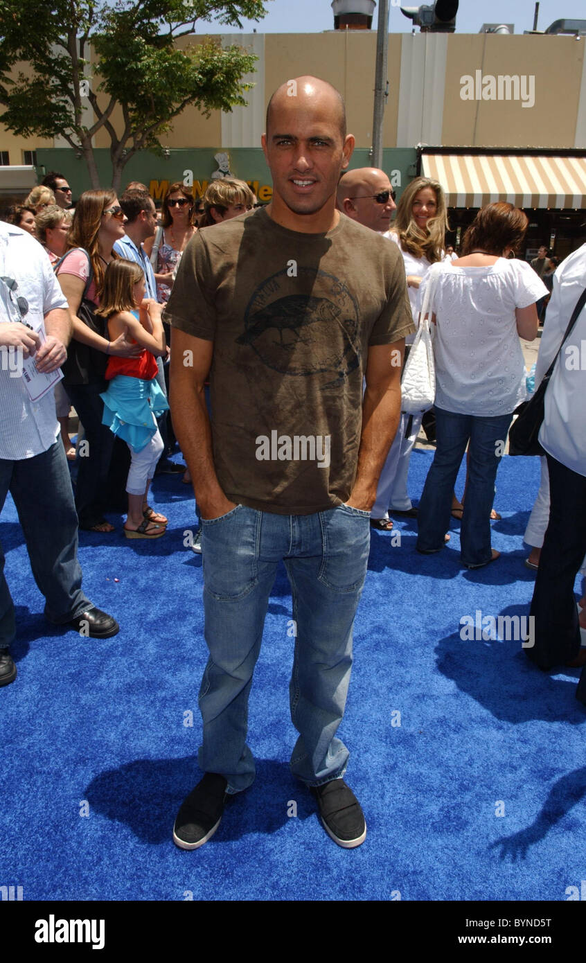 Kelly Slater Premiere of "Surfs Up" - Arrivals held at Mann Village ...