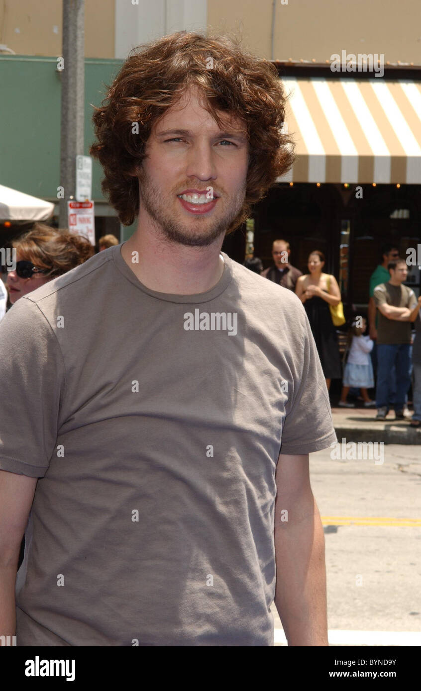 Jon Heder Premiere of "Surfs Up" - Arrivals held at Mann Village ...
