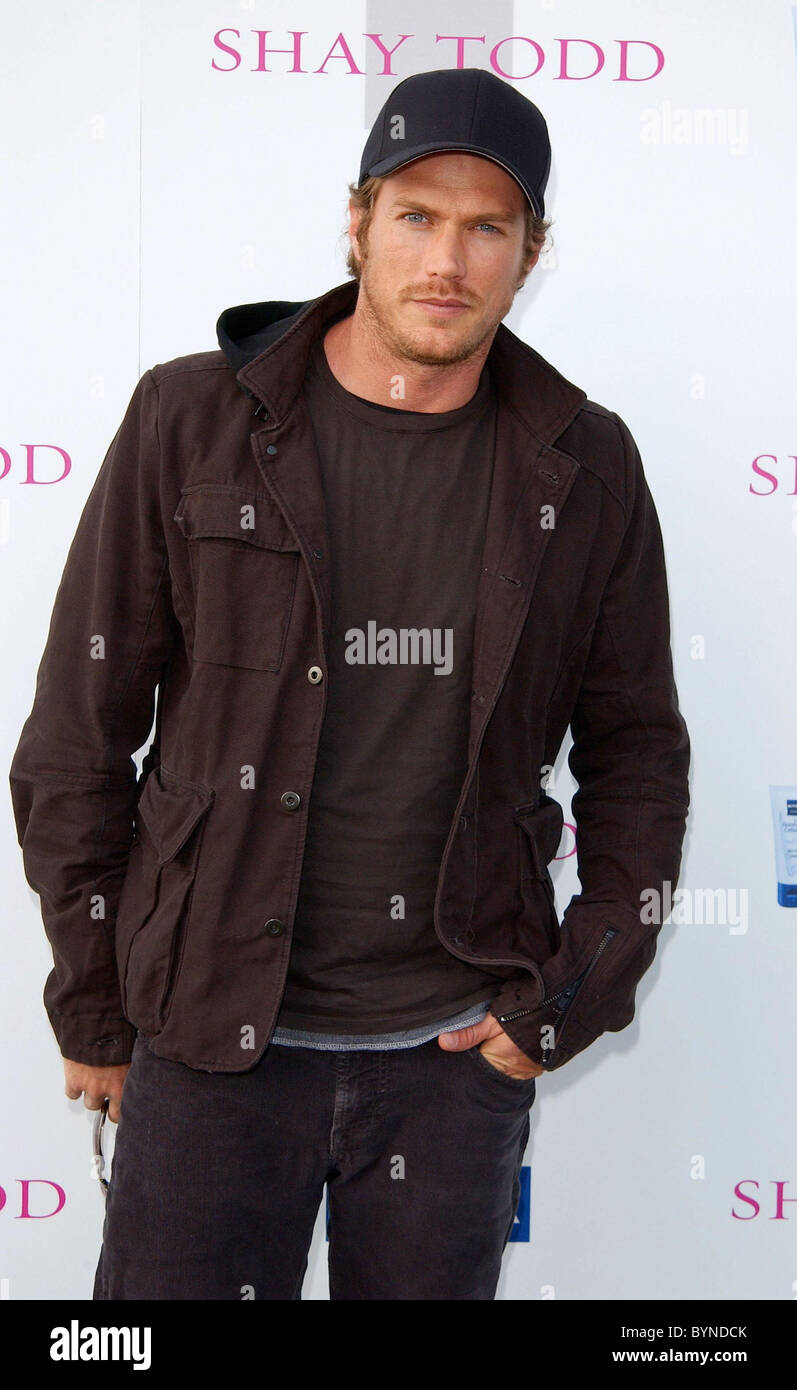 Jason Lewis Los Angeles designer Shay Todd presenting the Summer 2007 ...