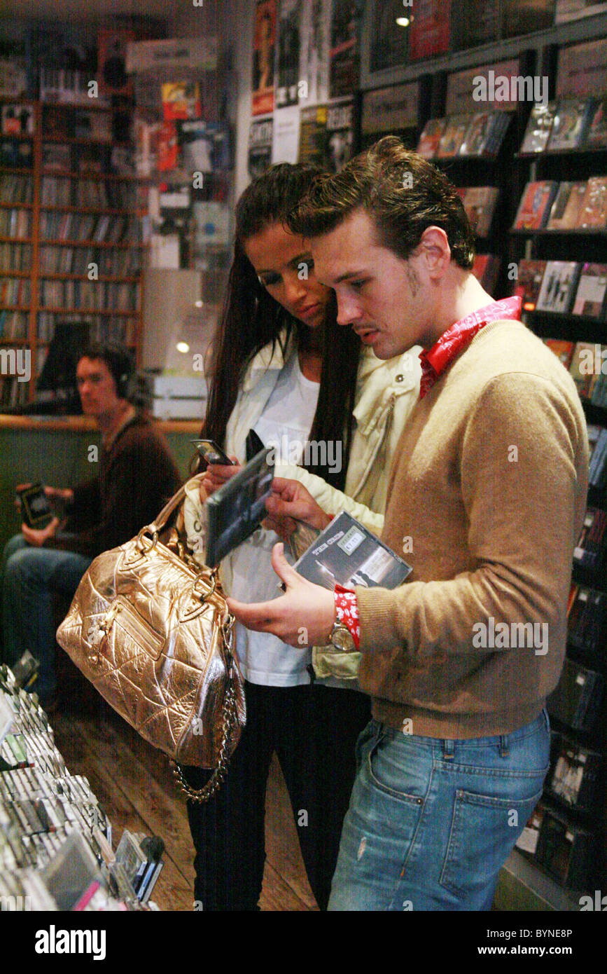 Chantelle Houghton and Samuel Preston hit The Lanes for some retail ...