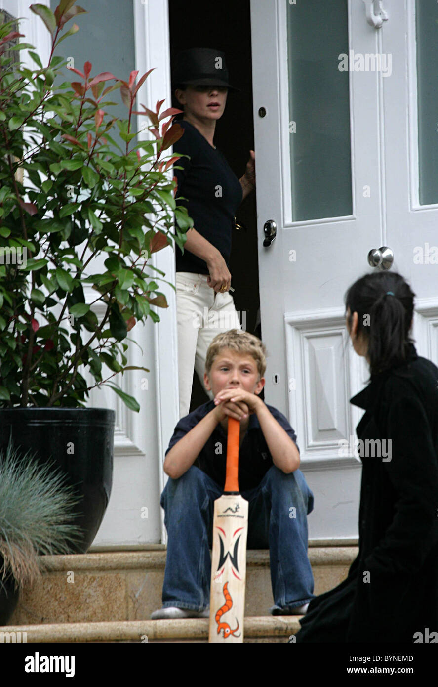 Sadie Frost leaving her home with friends and family on her 40th ...