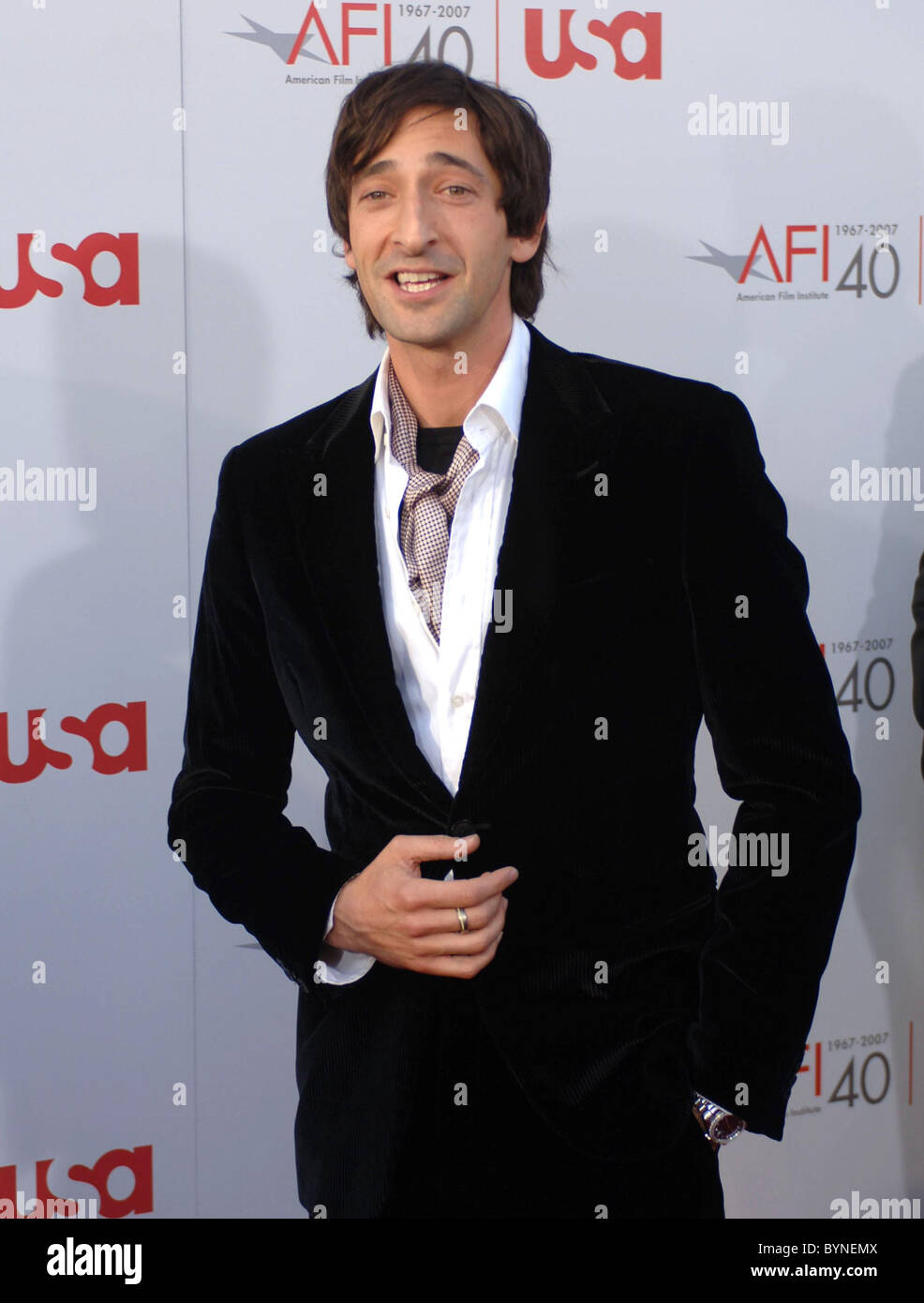 Adrian Brody 35th AFI Life Achievement Award held at The Kodak Theatre ...
