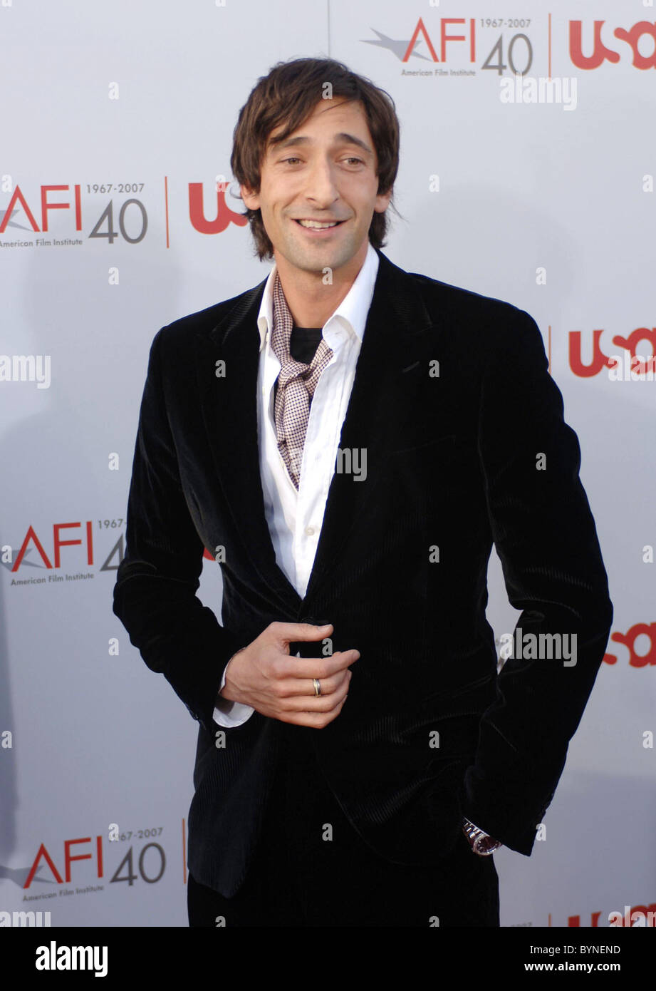 Adrian Brody 35th AFI Life Achievement Award held at The Kodak Theatre ...