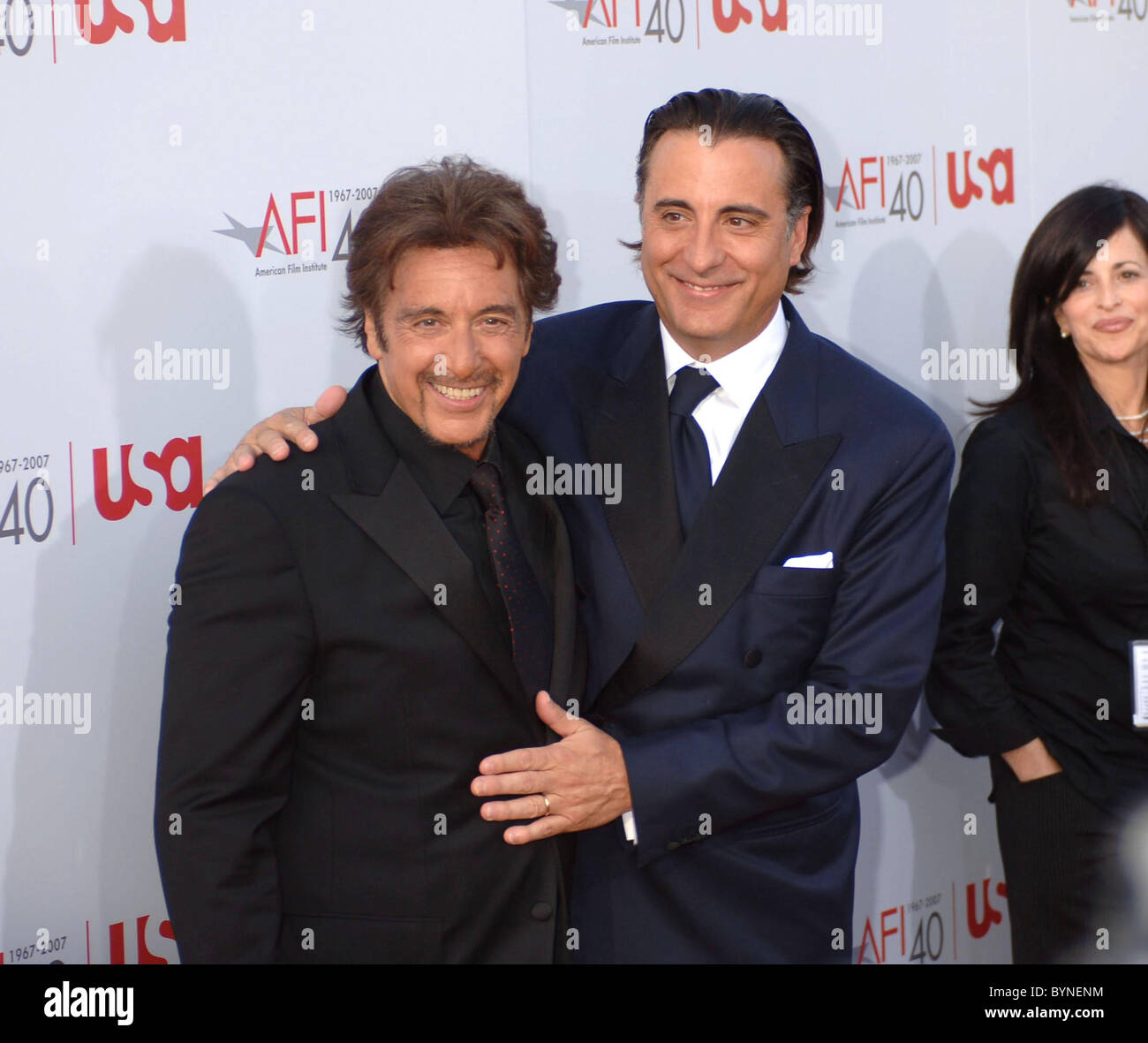 Al Pacino and Andy Garcia 35th AFI Life Achievement Award held at The ...