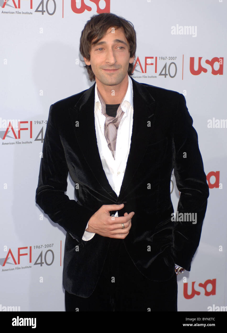 Adrian Brody 35th AFI Life Achievement Award held at The Kodak Theatre ...