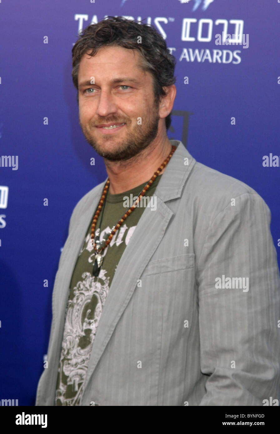 Gerard Butler 2007 Taurus World Stunt Awards held at Paramount Pictures ...