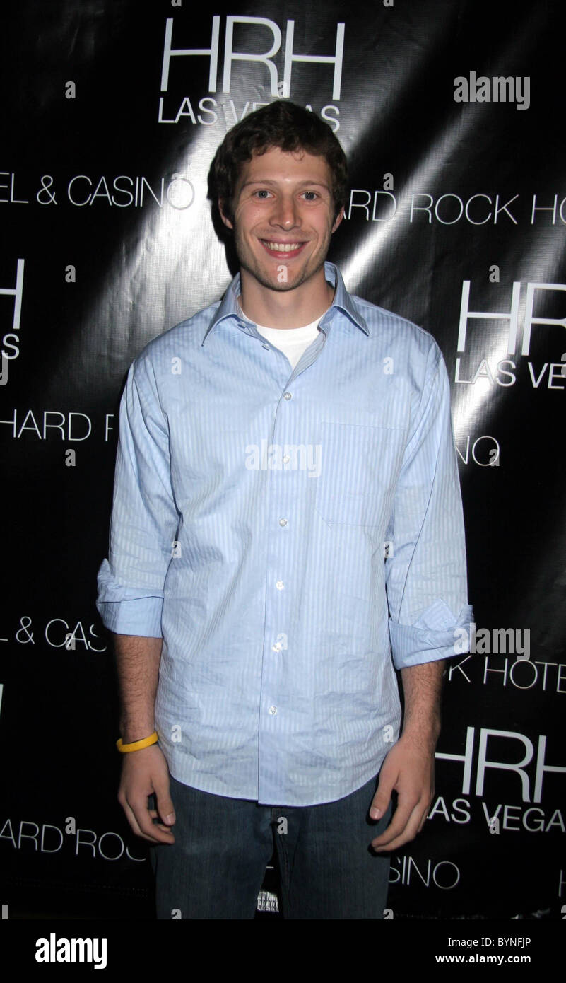 Zach Gilford Red Carpet concert arrivals at the Hard Rock Hotel and ...