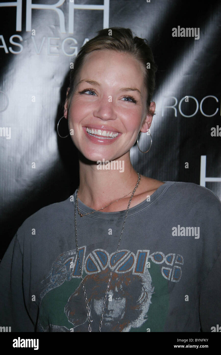 Ashley Scott Red Carpet concert arrivals at the Hard Rock Hotel and ...