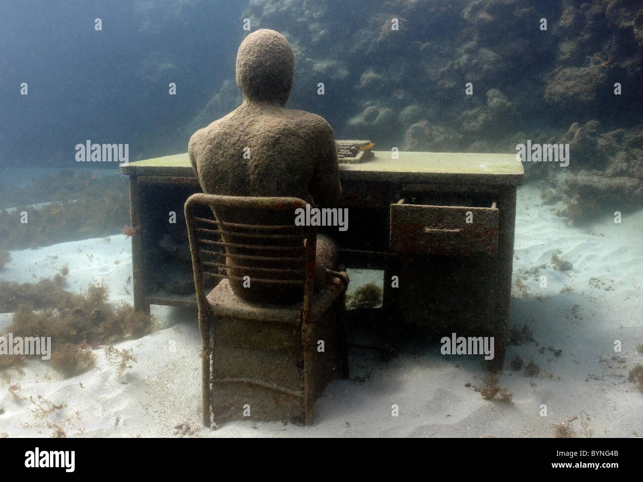 Underwater Sculptures Jason Taylor combines his love of art and diving ...