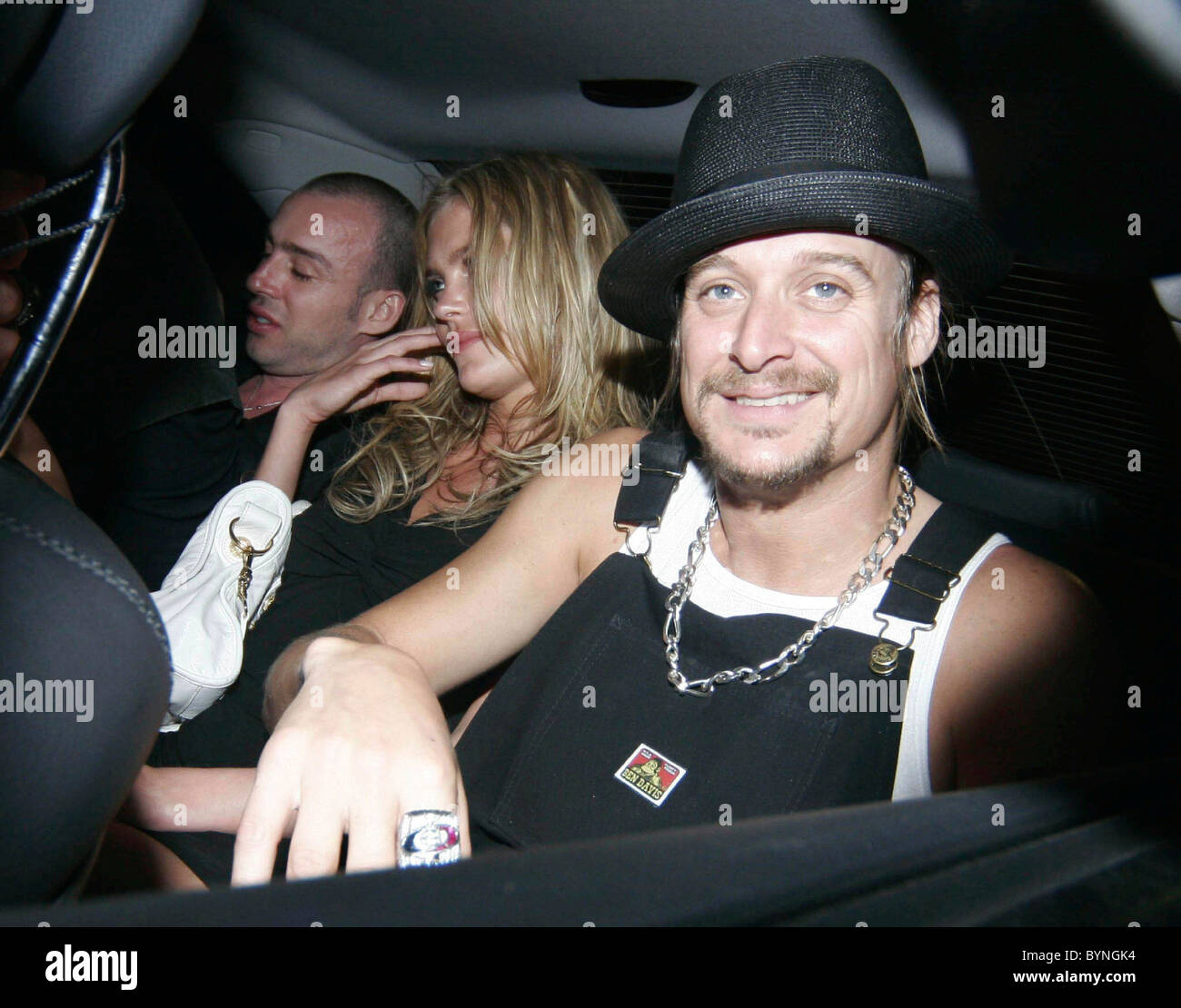 Kid Rock Jessica Simpson promoting her new movie 'Blonde Ambition' at ...