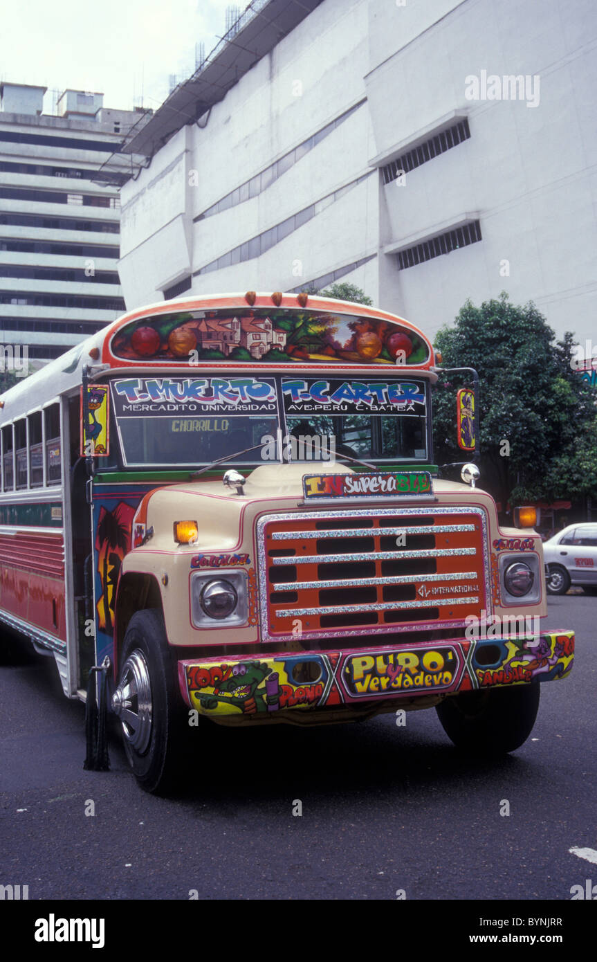 Diablo rojo red devil bus in hi-res stock photography and images - Alamy