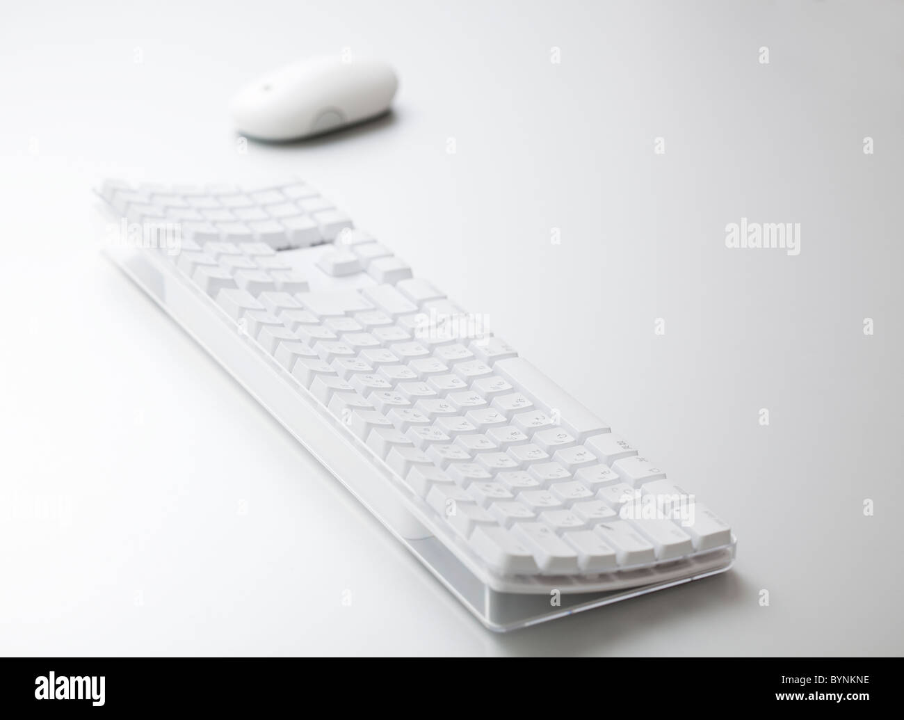 Computer Keyboard Computer Mouse Two Objects Stock Photo - Alamy