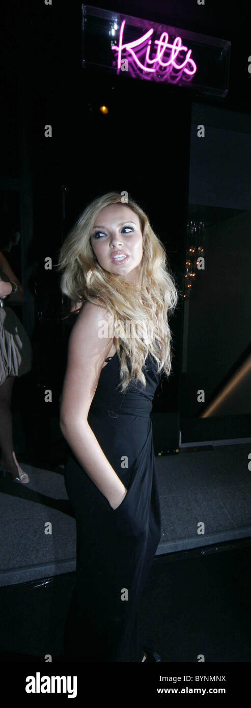 Nadine Coyle Girls Aloud celebrate their wrap party for their UK tour ...