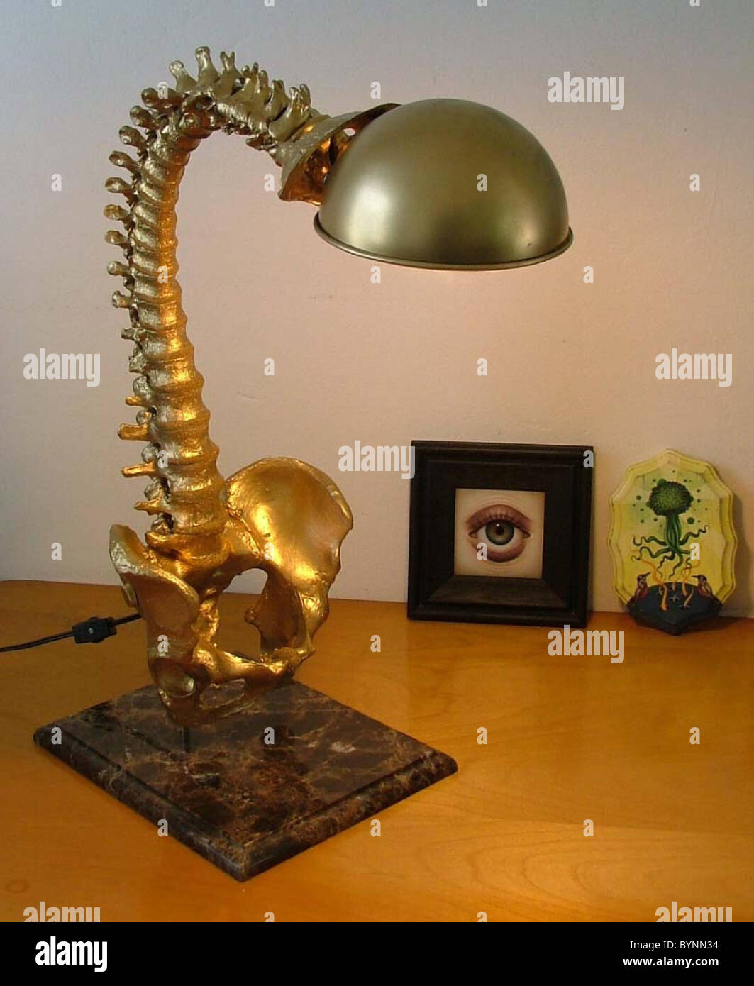 The Spine Lamp The Spine Lamp, created by California artist Mark Beam ...