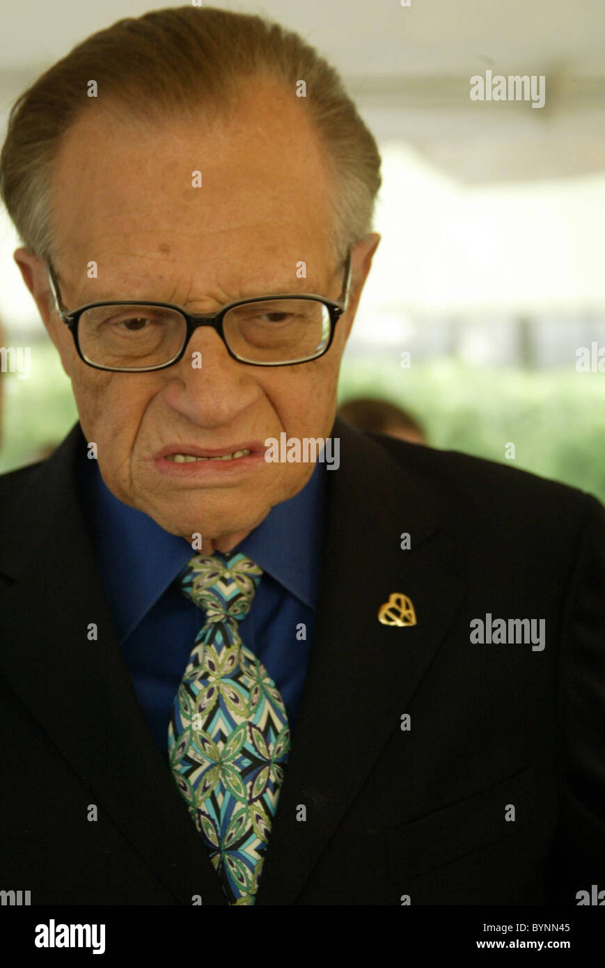 Larry King Complimenting his annual gala "An Evening with Larry King ...