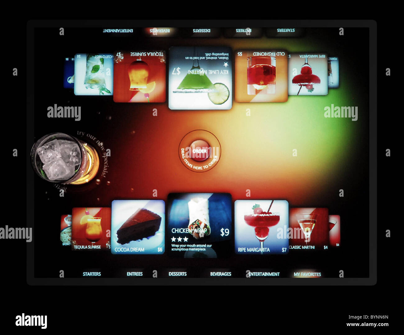 TABLE TOP COMPUTER Microsoft has built a new touch-screen computer - a ...