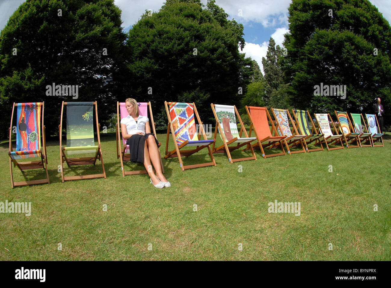 The Finishing Academy's Jill Pollitt teaches deckchair etiquette to ...