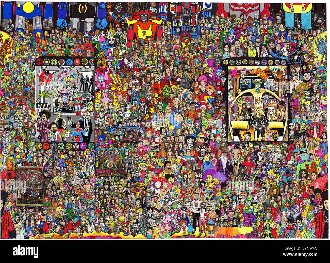 The Picture of Everything Artist Howard Hallis has created a giant ...