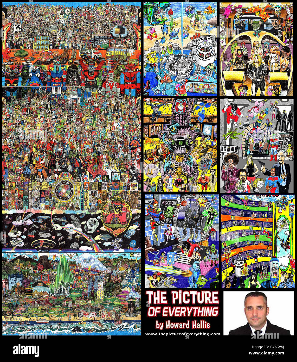 The Picture of Everything Artist Howard Hallis has created a giant ...